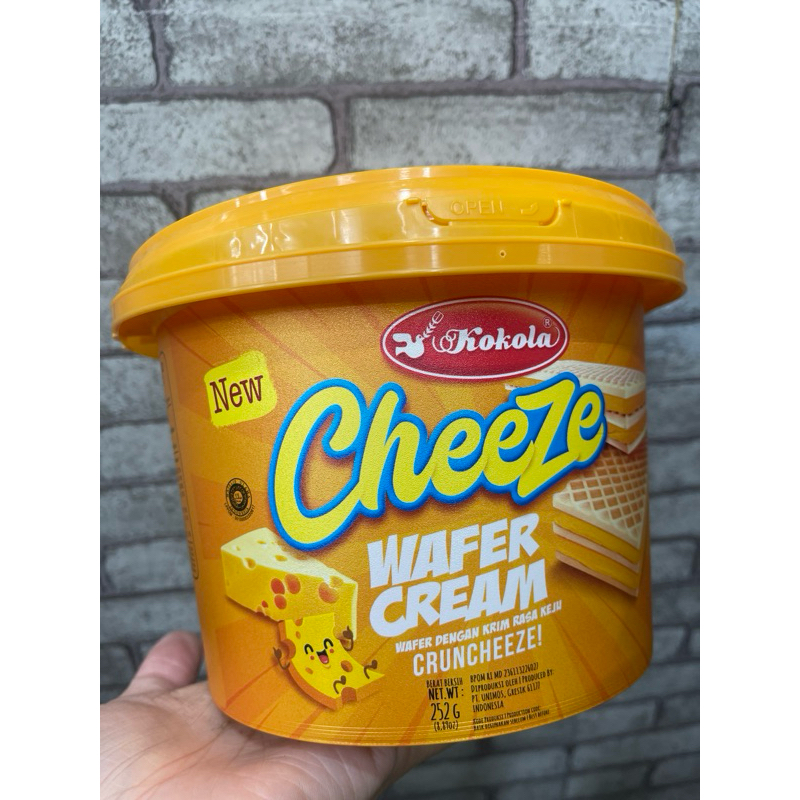 {Toko indo} 印尼 cheeze wafer cream 252g 起司威化 | 蝦皮購物