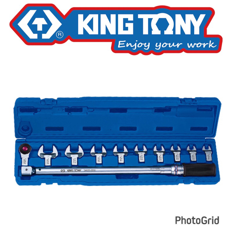 {JSL} KING TONY 345201E11MR 11件式 14x18更換式扭力扳手組套(15~80 ft·lb) | 蝦皮購物