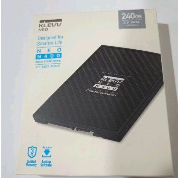 全新 盒裝 科賦 KLEVV NEO N400 2.5吋 240GB SATA SSD固態硬碟 | 蝦皮購物