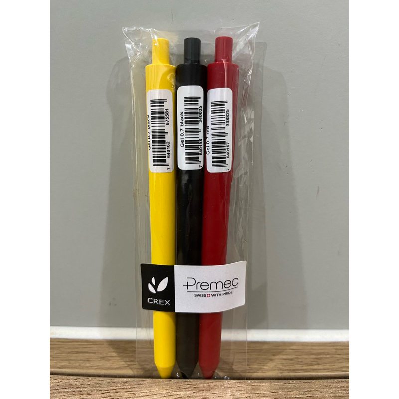PREMEC_自動原子筆_黃黑紅配色 | 蝦皮購物