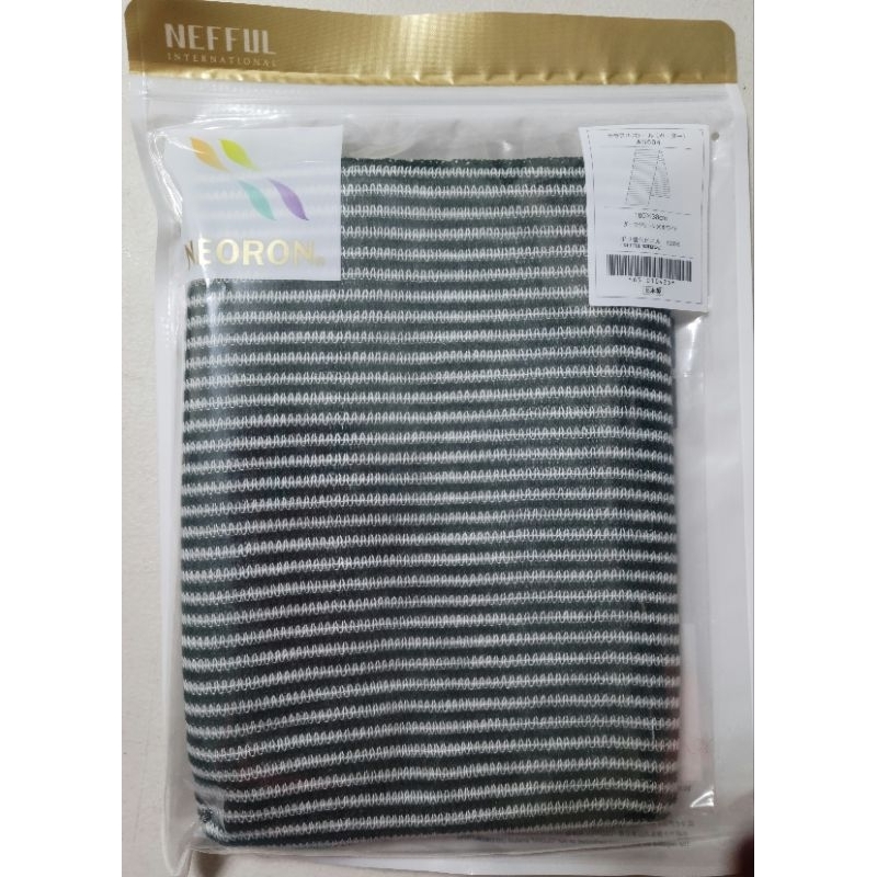 出清 官方絕版 妮芙露 負離子 AS004 風采條紋圍巾 湖水綠白 深綠白 鵝黃白 藍灰白 薄荷綠白 楓葉紅白 | 蝦皮購物