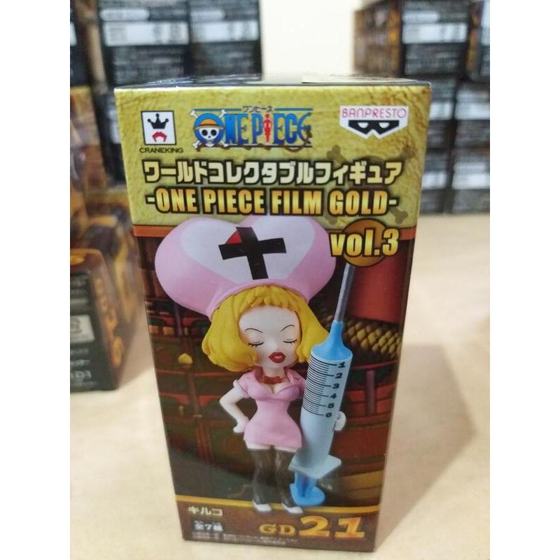 現貨..日版 景品..海賊王 WCF 劇場版 Gold vol.3 GD21 齊露可..一盒 150 | 蝦皮購物