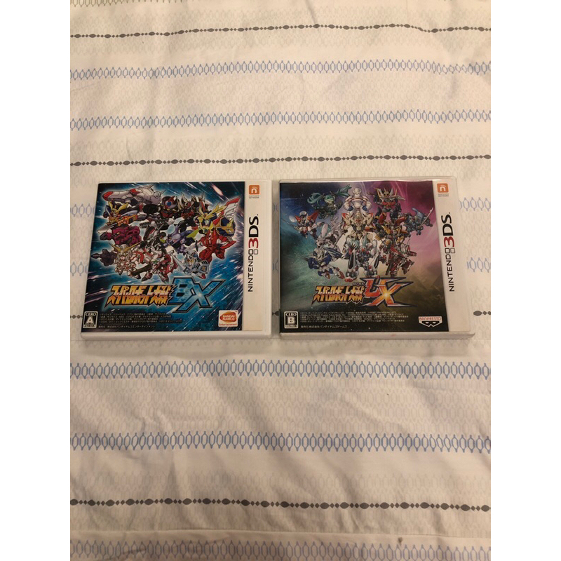 【ホロのコレクション室】3DS 日版 機器人大戰BX + UX 二手 一起賣 任天堂 | 蝦皮購物