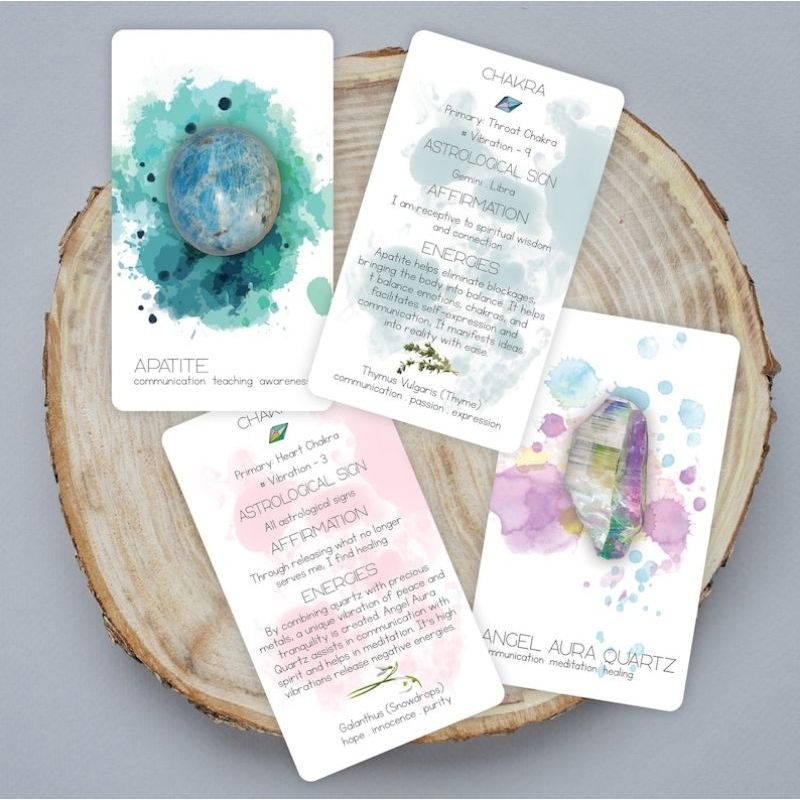 Shandi進口牌卡－正版限量私人發行－亮晶晶水晶卡2nd／Radiant Crystal Cards／Oracle | 蝦皮購物