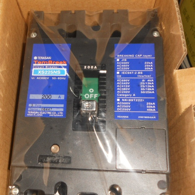 日本 TERASAKI 寺崎 XS225NS 3P 125A 150A 175A 200A 225A無熔絲開關 | 蝦皮購物