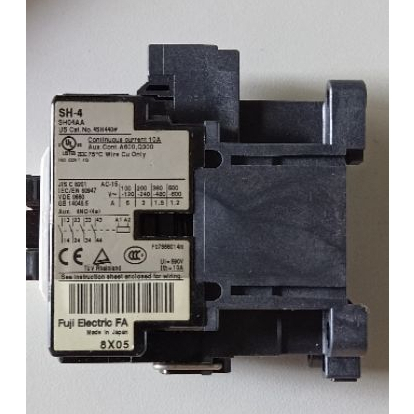 日本製 富士 FUJI SH-4 新品 220V 3A1a 電磁接觸器 輔助繼電器 | 蝦皮購物