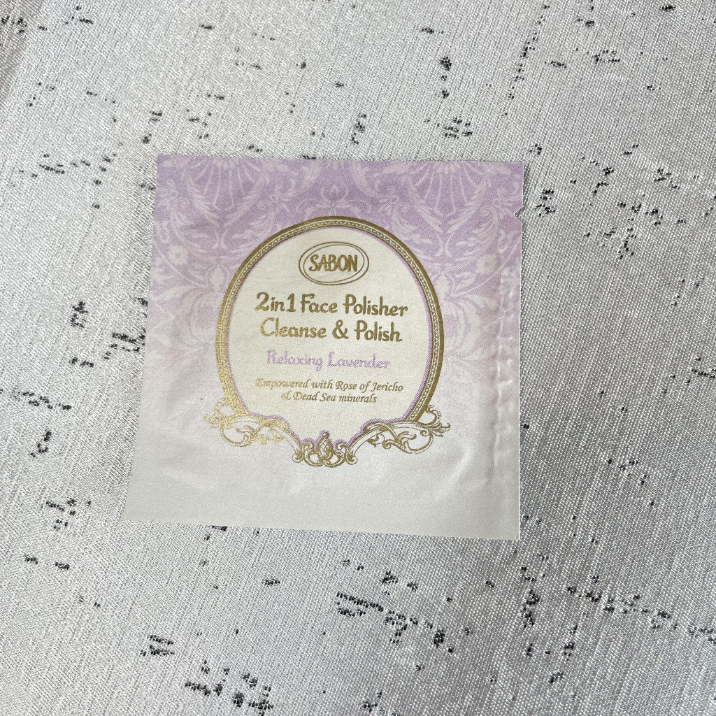 SABON 二合一臉部純淨磨砂膏 4ml 薰衣草 效期至2026/08 洗卸 | 蝦皮購物