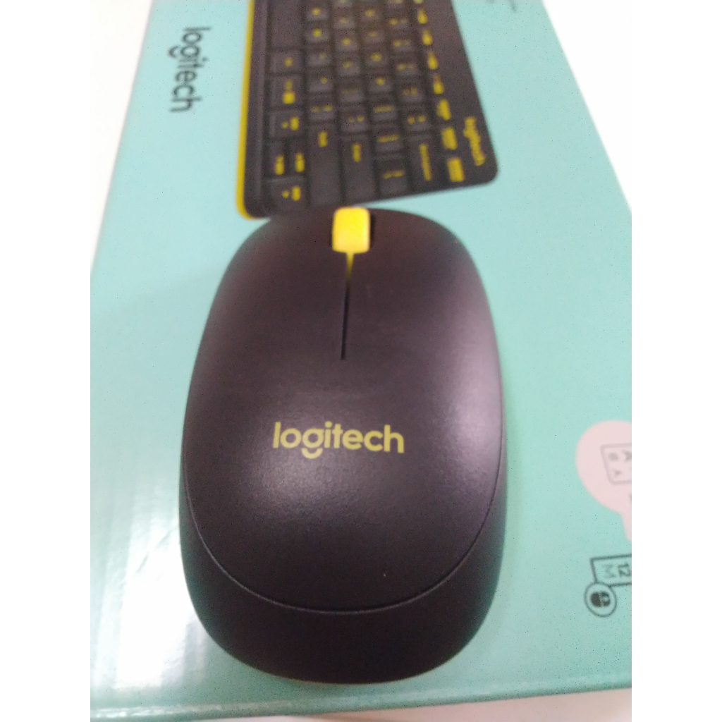 羅技 Logitech M212 無線滑鼠 有接收器 (近全新) mk240鍵盤滑鼠組 (僅有滑鼠和接收器) | 蝦皮購物