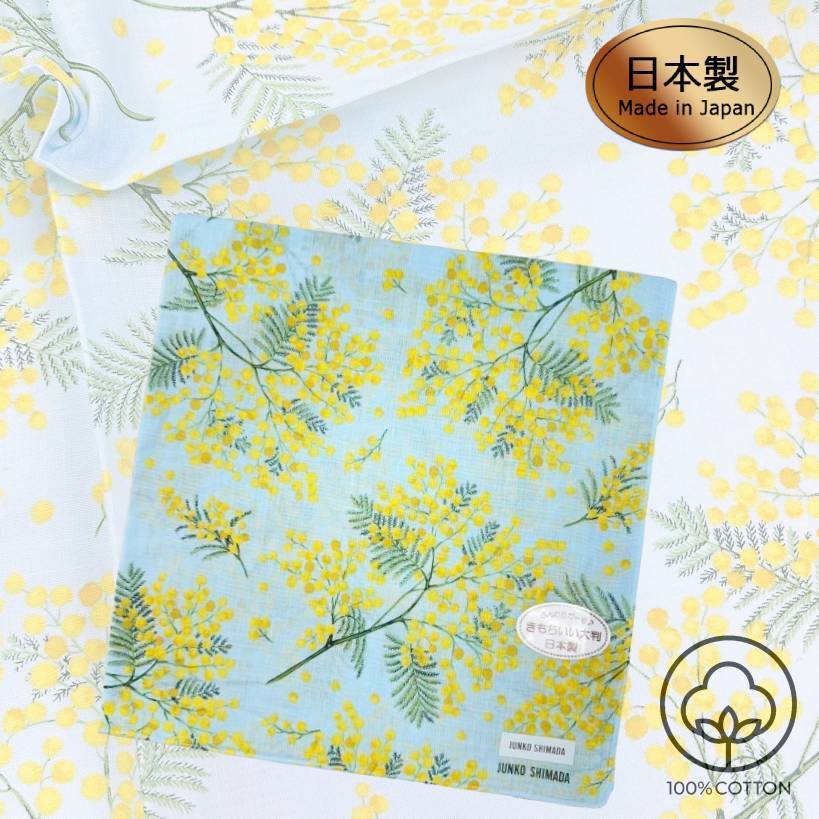【e2life】☆大判 58*58 cm ☆ 日本製 JUNKO SHIMADA 100% 純棉 女 手帕 領巾 | 蝦皮購物