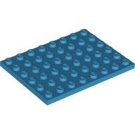 磚家 LEGO 樂高 深天空藍色 6X8 Plate 平板 薄板 薄片 顆粒薄板 3036 | 蝦皮購物