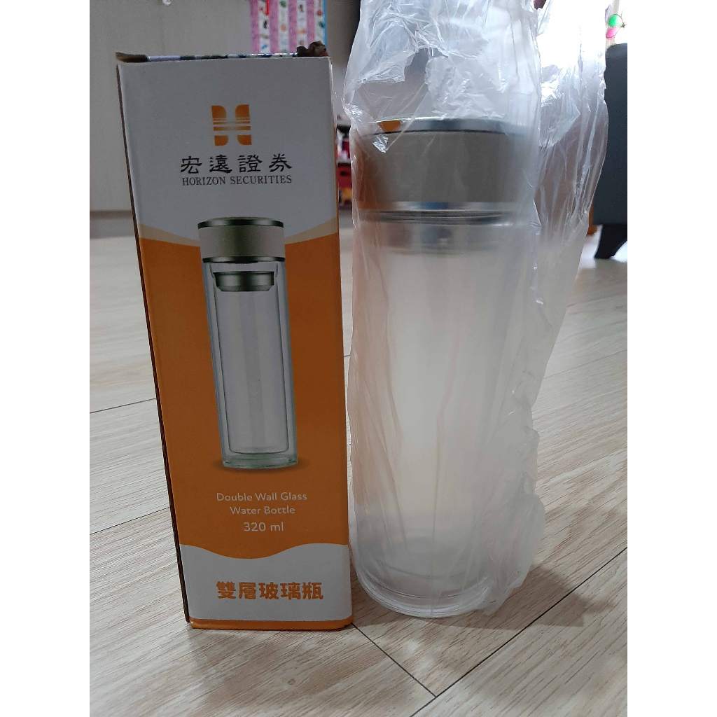 雙層玻璃瓶 (含不鏽鋼濾網 320ml) + 304不鏽鋼致雅馬克杯 | 蝦皮購物