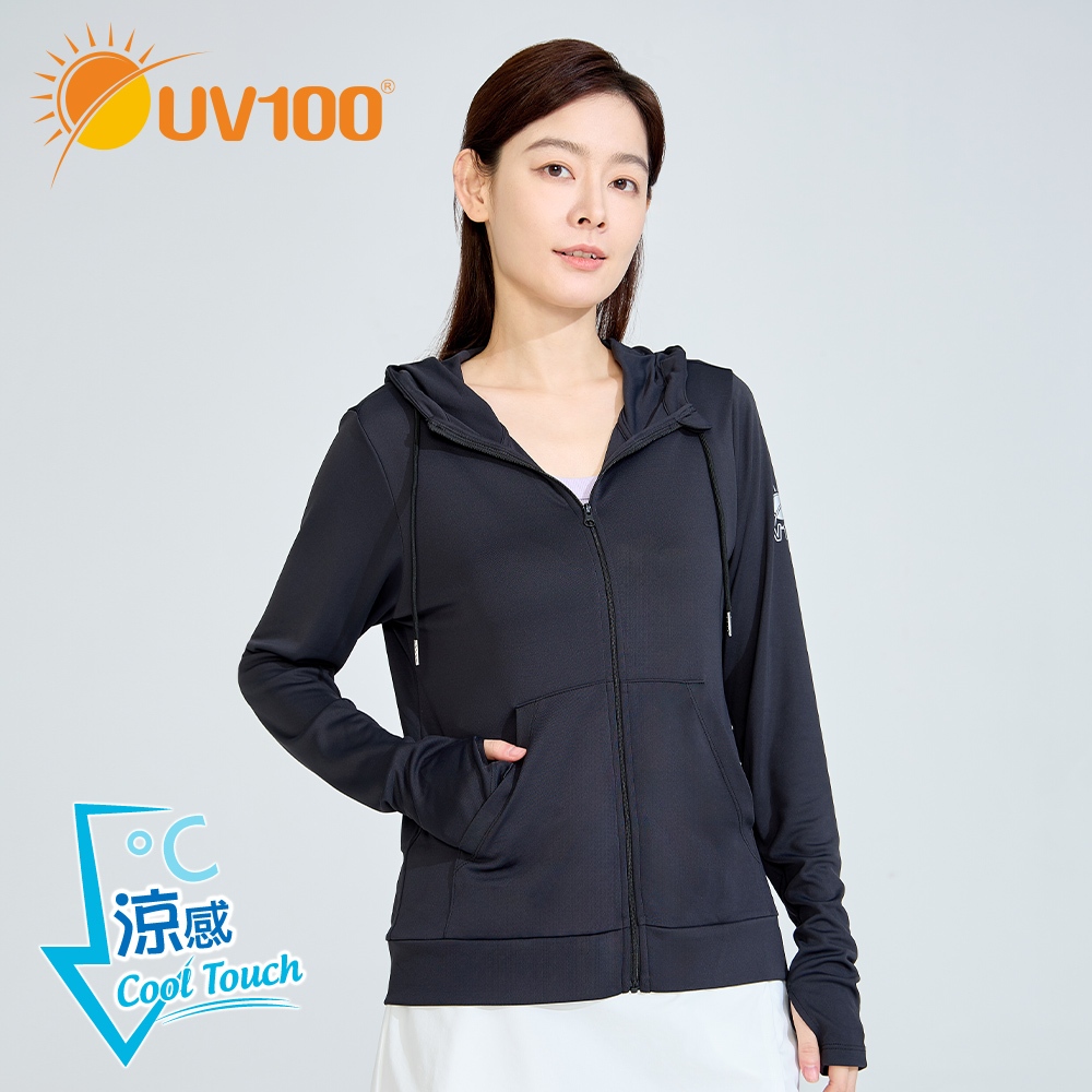 【UV100】防曬 抗UV-Apex涼感休閒連帽外套-女(AA24125)-蝦皮獨家款 | 蝦皮購物