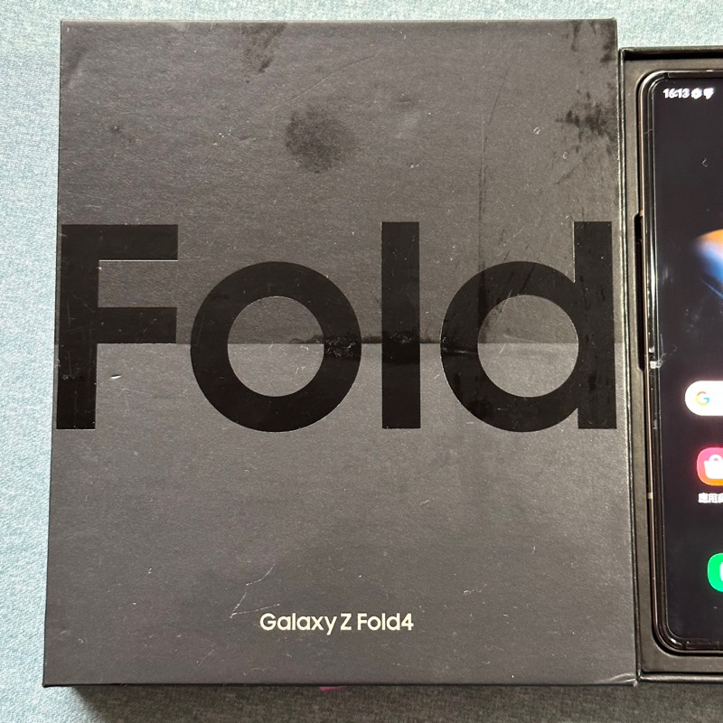 SAMSUNG Z Fold 4 256G 金 功能正常 二手 7.6吋 三星 折疊 zfold4 fold4 台中 | 蝦皮購物