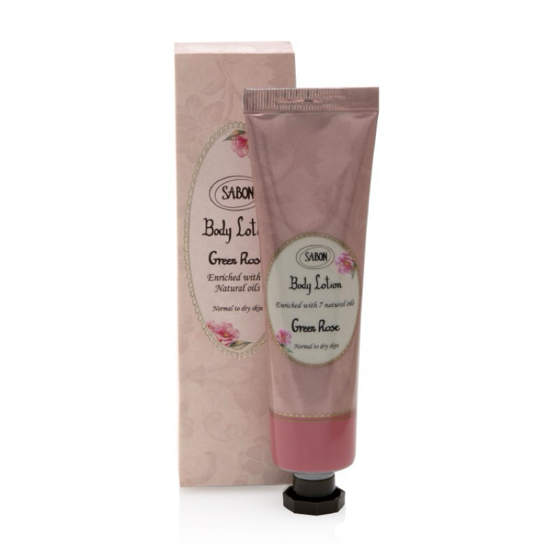 全新 SABON 綠玫瑰身體乳液 50ML 條裝 身體乳液 | 蝦皮購物