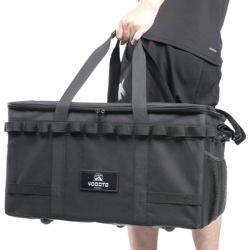 【YOGOTO 】🔥日本熱銷超人氣 🔥60L戶外輕量露營裝備收納箱卡式爐收納多功能60L大容量可摺叠汽車後備箱收納箱 | 蝦皮購物