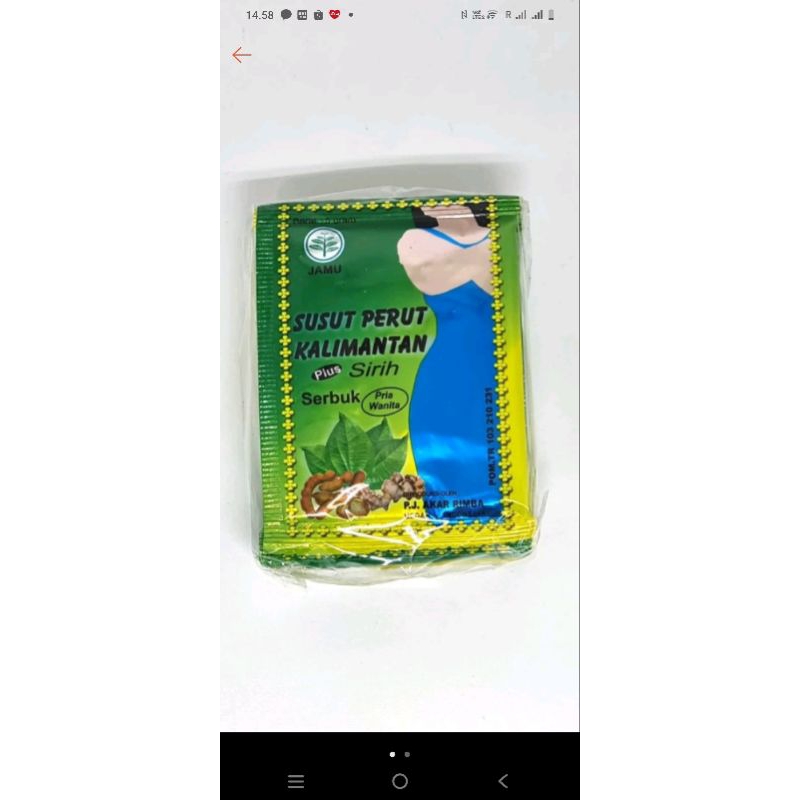 jamu susut perut kalimantan | 蝦皮購物