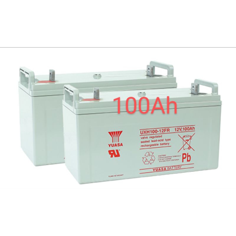 100AH 湯淺 UXH100 新二手電池 | 蝦皮購物