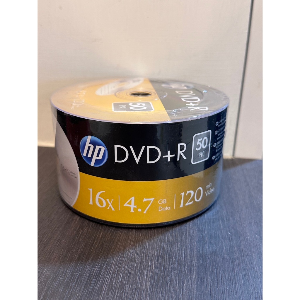 HP惠普 DVD+R 16X 4.7GB 50片 可燒錄空白光碟 | 蝦皮購物