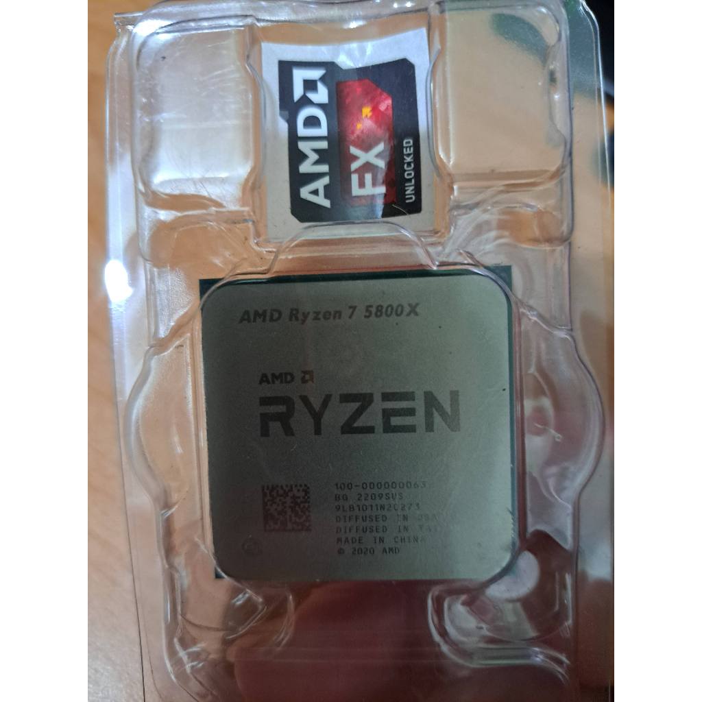 AMD RYZEN 7 5800X R7-5800X 新品 僅測試 | 蝦皮購物