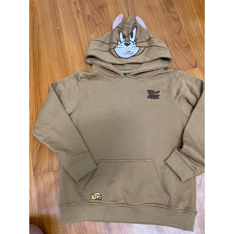 Caco 湯姆貓與傑利鼠 帽T TOM AND JERRY 130公分 | 蝦皮購物