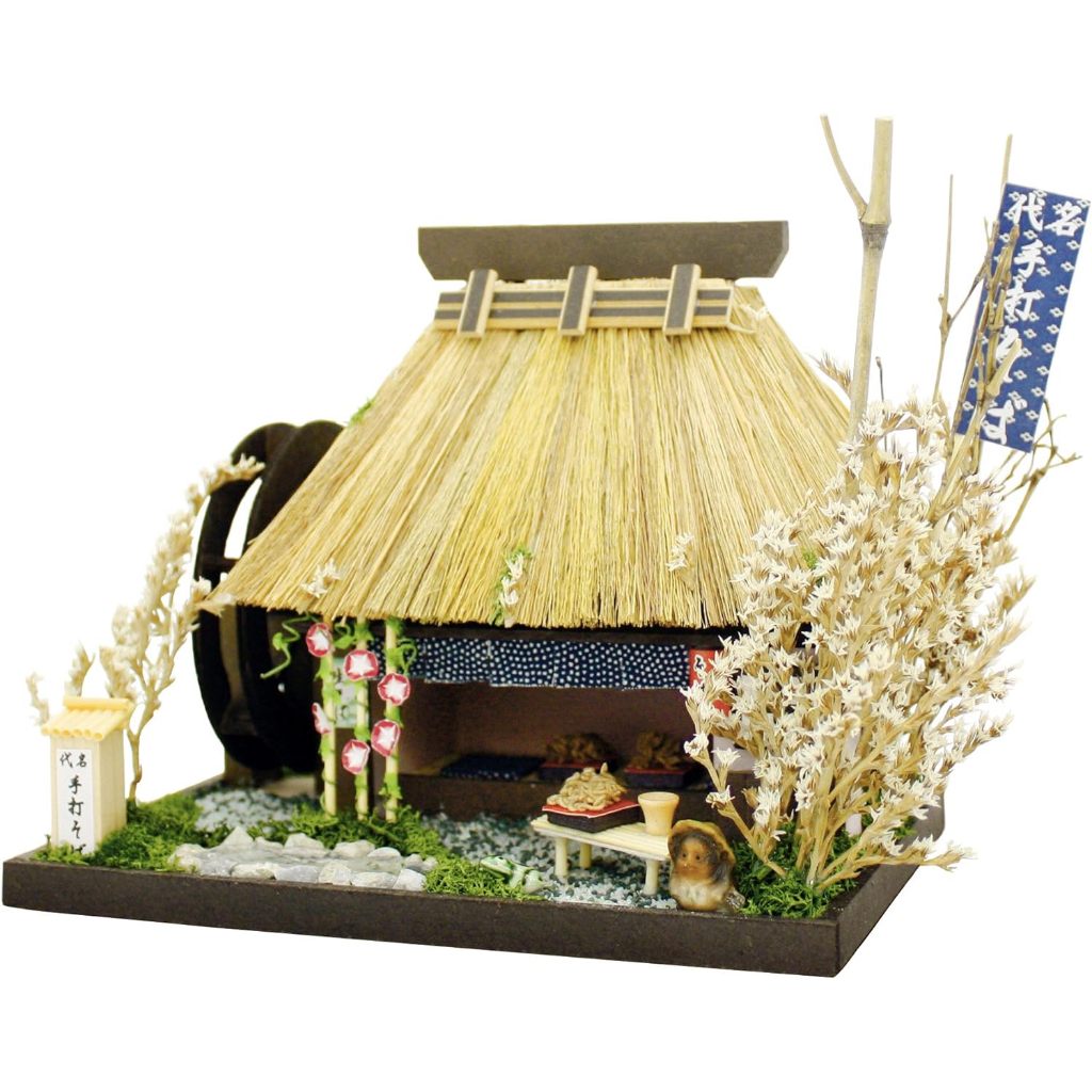 日本 Billy Dolls House 手工 Diy 迷你 袖珍屋 玩具屋 娃娃屋 茅草屋系列 蕎麥麵店 8442 蝦皮購物
