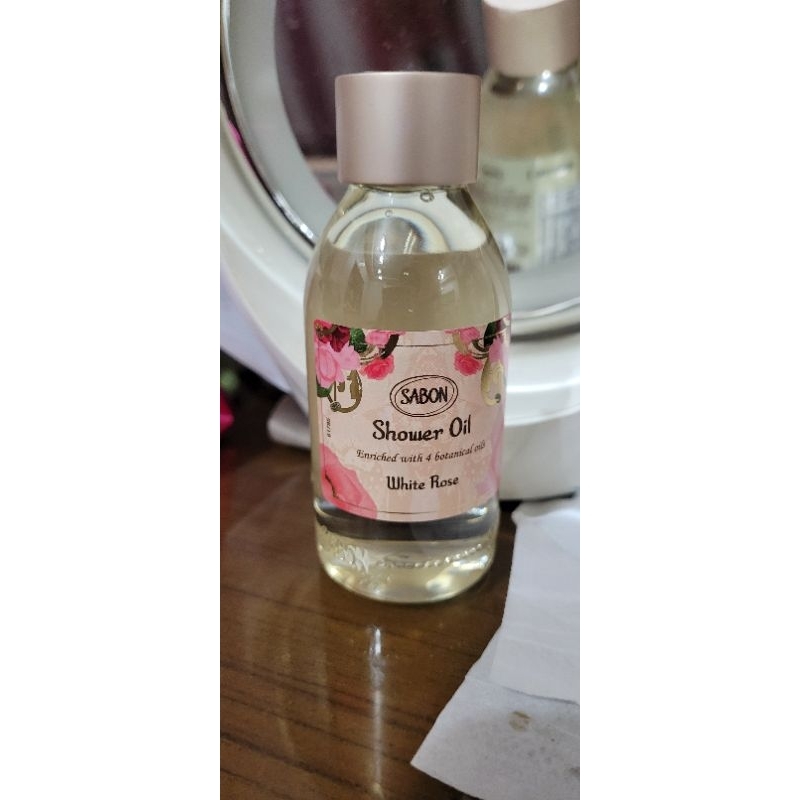 sabon 白玫瑰沐浴油100ml 公司貨 | 蝦皮購物