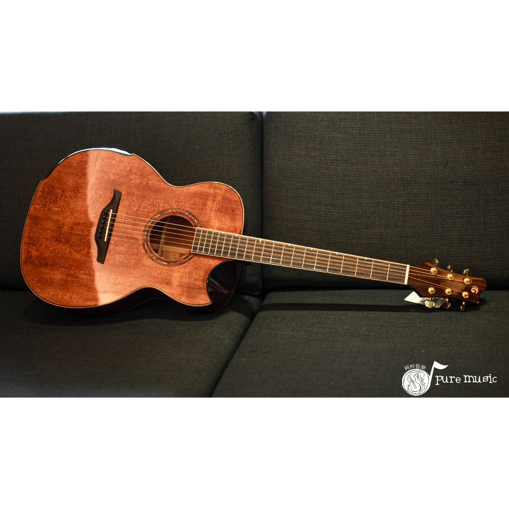 [純粹音樂社] Gomans 000-S12HC-BK 西卡雲杉/桃花心木 復古刷色 全單手工吉他 | 蝦皮購物