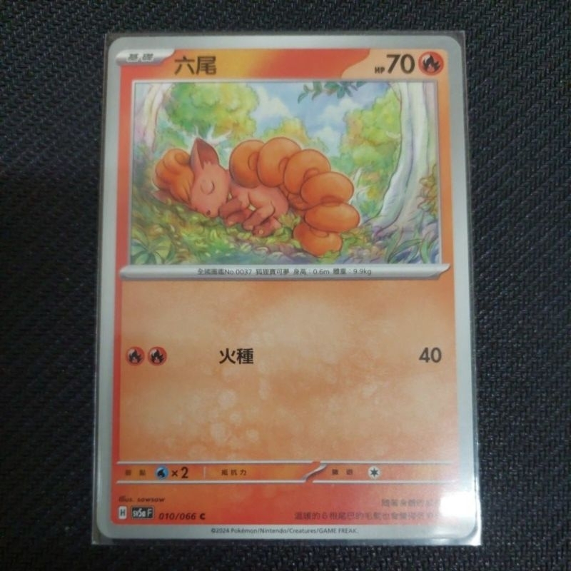 PTCG SV5a 010 C 六尾 卡 牌 收藏 寶可夢 | 蝦皮購物