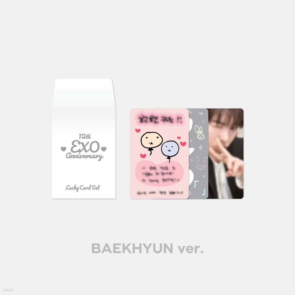 [預購] EXO 12th Anniversary 出道12週年紀念 幸運卡 官方商品 照片卡 | 蝦皮購物