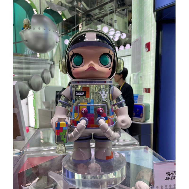 BLS • POPMART 400% 泡泡瑪特 MEGA SPACE MOLLY TETRIS 俄羅斯方塊 | 蝦皮購物
