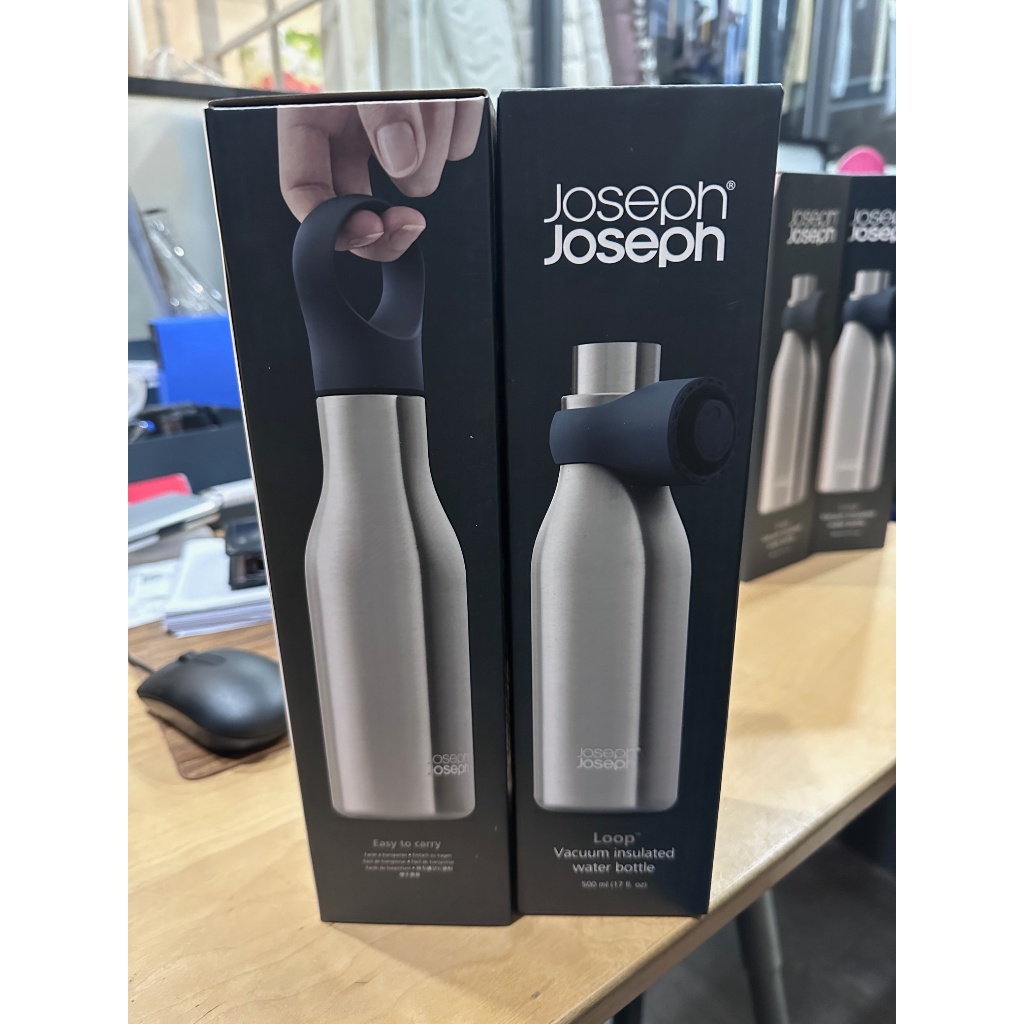 ↖有購便宜↘Joseph Joseph Loop #81120 真空保溫瓶 500ml 不鏽鋼，全新優惠$999含運 | 蝦皮購物