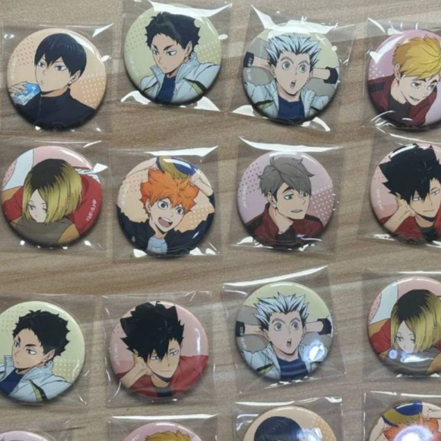 排球少年 日本TOHO限定 JF2024 東寶 吉祥物 盲抽徽章 售完不補🏐️ 日向 影山 hq 排球 研磨 黑尾 | 蝦皮購物