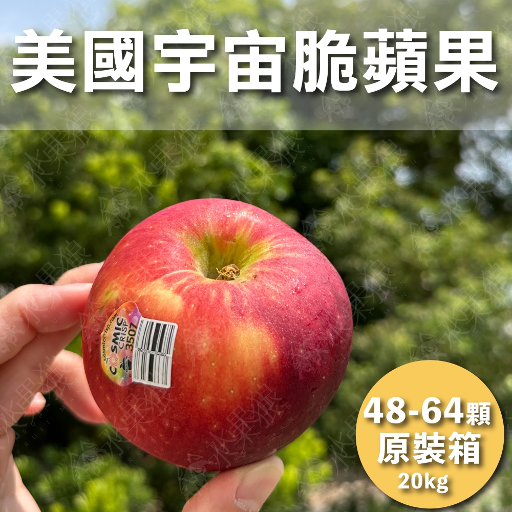 🔥限時下殺🔥美國宇宙脆蘋果 48-80顆原裝箱20kg /水果禮盒5kg｜水果狼FRUITMAN | 蝦皮購物