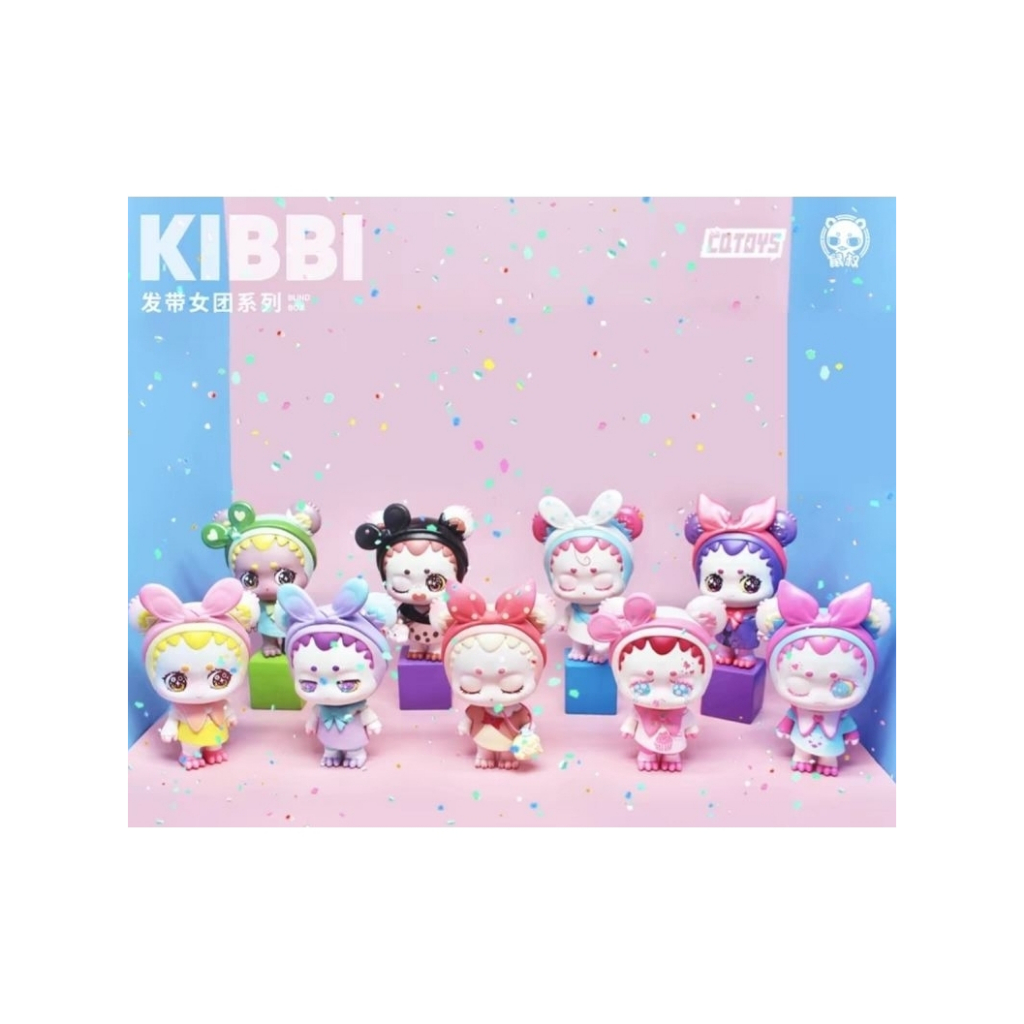 鼠叔 Kibbi 髮帶女團 系列 盲盒 公仔 確認款 小奶茶 (已拆袋) | 蝦皮購物