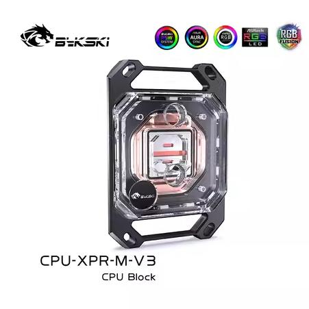 Bykski CPU-XPR-M-V3 CPU水冷頭 Intel12/13代 2011 2066腳位 AM4/5 | 蝦皮購物