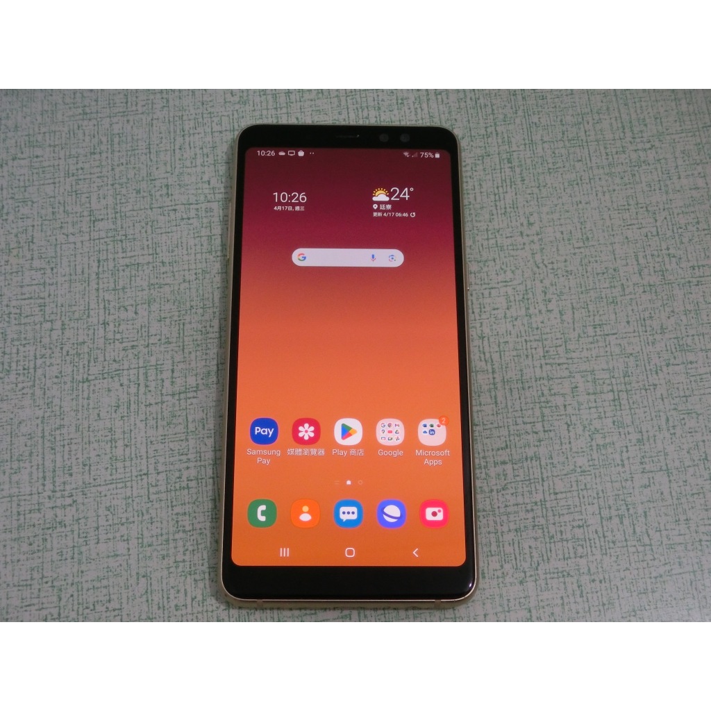 Samsung A8 plus A8+ 6G/64G 功能正常良好 全新原廠電池 請看說明 | 蝦皮購物