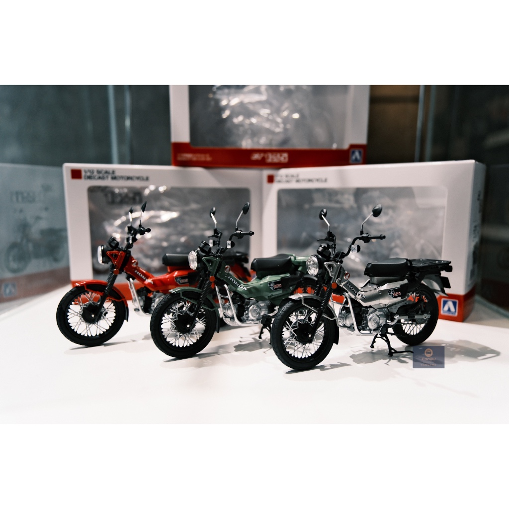 (竹北卡谷)現貨秒出!! AOSHIMA 青島社 1/12 本田 Honda CT125 機車 模型 | 蝦皮購物