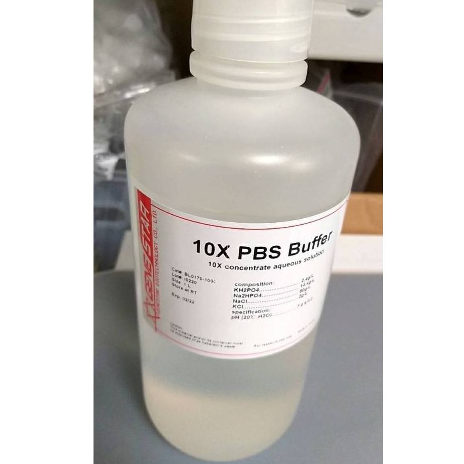 10X TBS Buffer 緩衝液 1L 10倍TBS緩衝液1L 可開發票 | 蝦皮購物