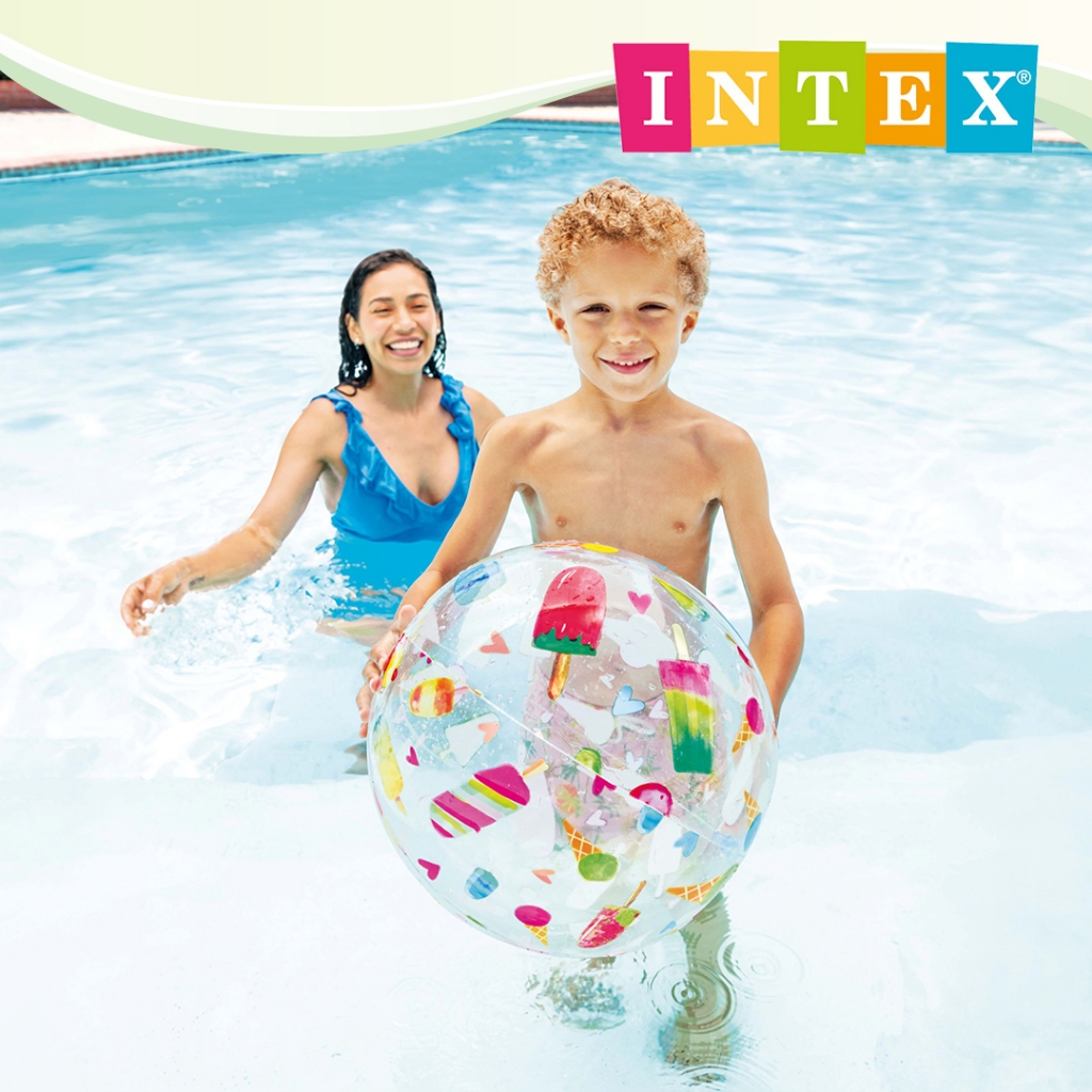 【INTEX】熱帶風沙灘球直徑51cm(隨機出貨)適用3歲+ 15130390(59040) | 蝦皮購物