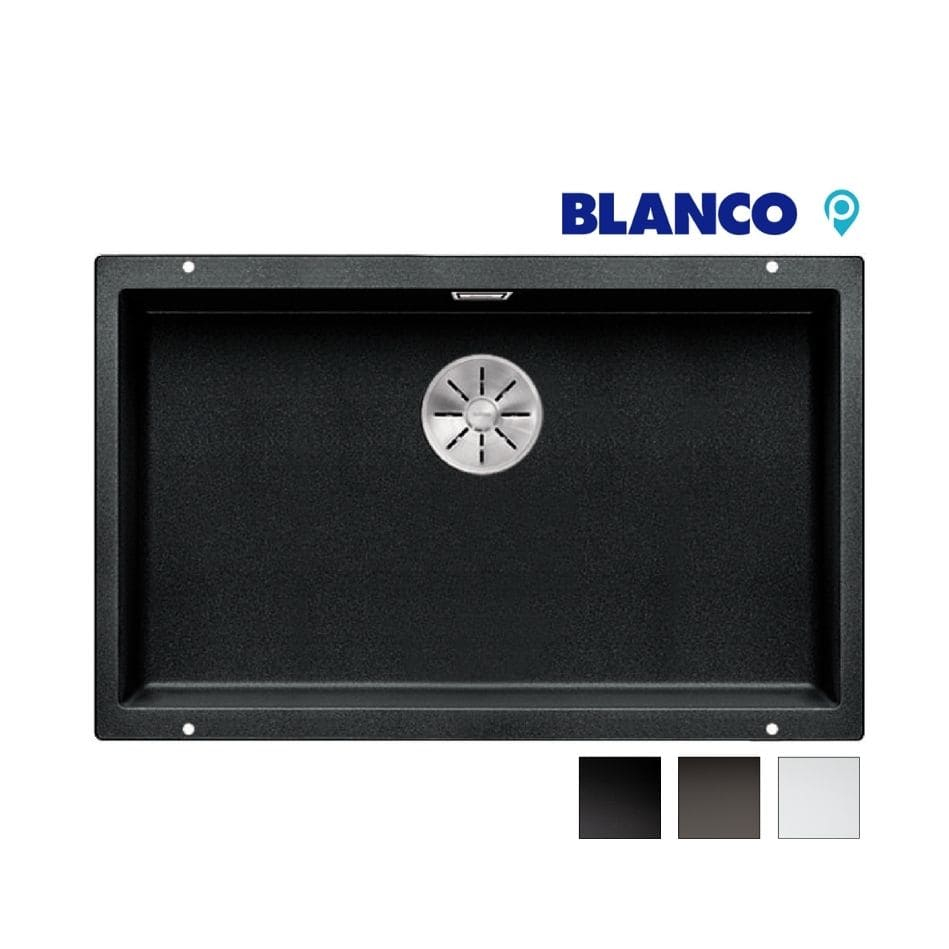 【Sharppin碩品】德國 BLANCO 德國原裝進口 寬73cm 花崗石水槽 SUBLINE 700U-下嵌 | 蝦皮購物