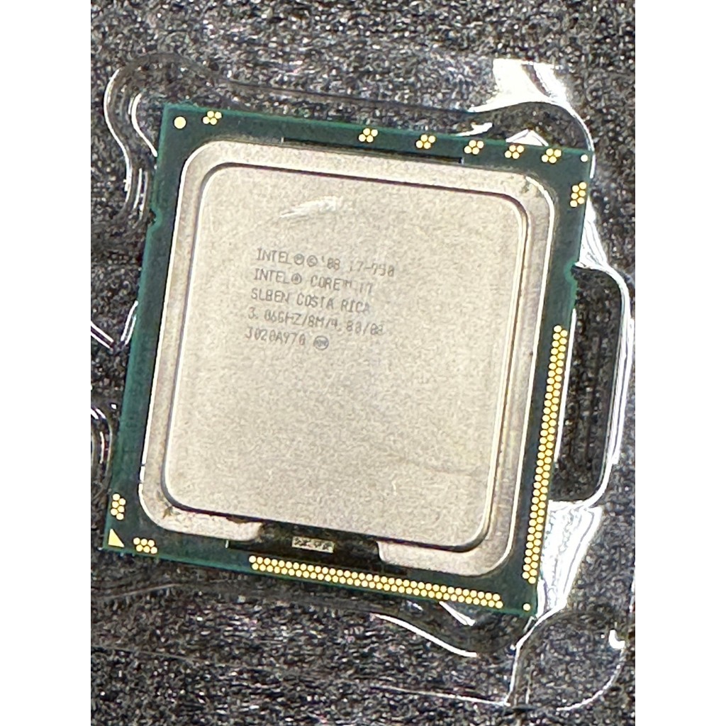 二手 Intel® Core™ i7-950 cpu 處理器 8M 快取記憶體，3.06 GHz 4.80 GT/s | 蝦皮購物