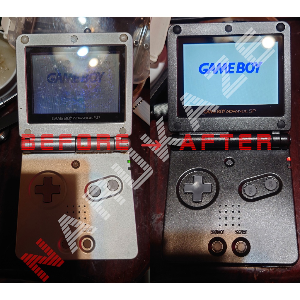 GAME BOY GBA GBC 元祖GB 改造IPS高亮液晶 服務 GBASP GAMEBOY WSC | 蝦皮購物