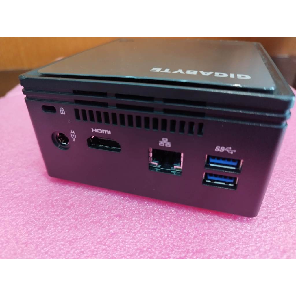 技嘉GB-BACE-3160 NUC intel J3160 4C4T 二手超微型電腦/準系統/無記憶體/迷你主機 | 蝦皮購物