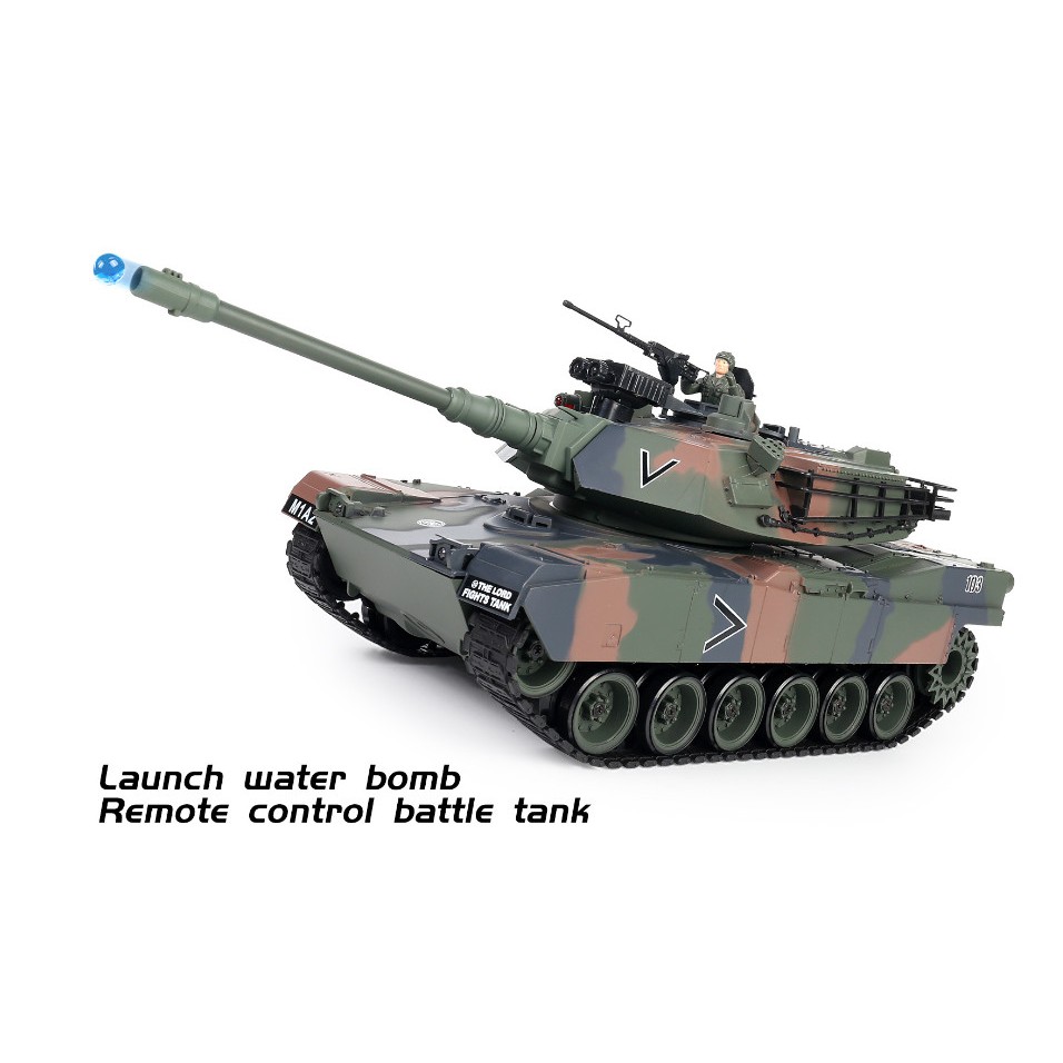軍綠迷彩M1A2 美國 遙控 坦克 發射BB彈 艾布蘭 1/16 搖控 戰車(恆龍 M1A2 M60 豹二參考) | 蝦皮購物
