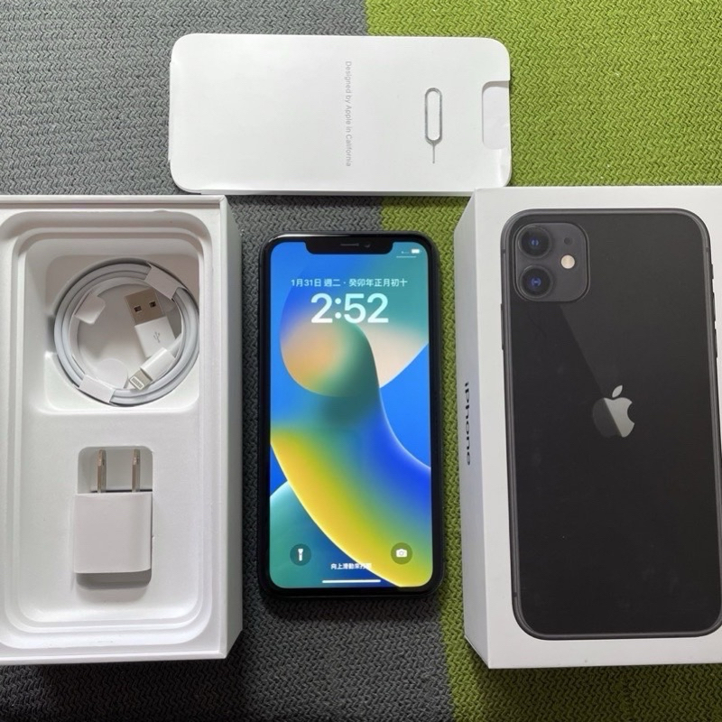 iPhone11 128G 黑 6.1吋 i11 iphone 11 128 面交 貨到付款 二手 二手機回收 螢幕刮傷 | 蝦皮購物
