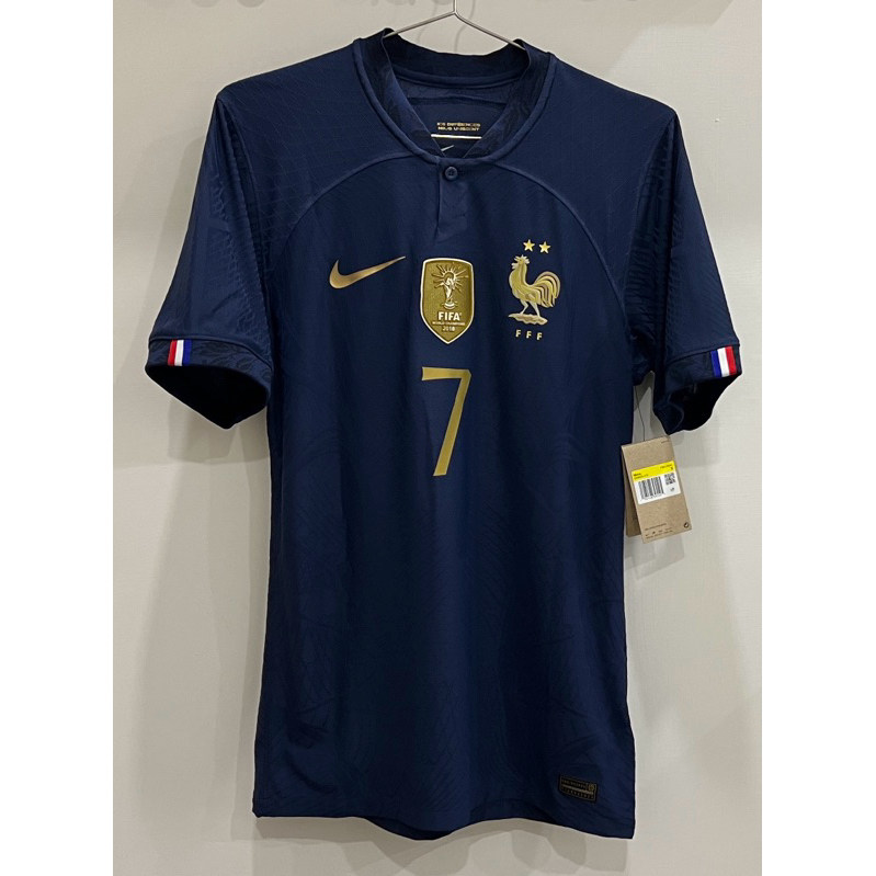 法國主場球員版 Nike France Dri-Fit ADV Home Kit 2022 World Cup | 蝦皮購物