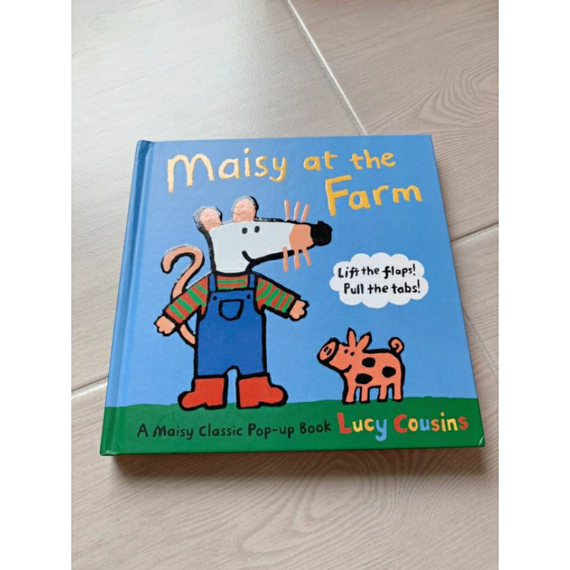 Maisy at the Farm寶寶書籍 學齡 maisy 英文繪本 英文啟蒙 幼兒操作書 小鼠波波英文故事 農場 | 蝦皮購物
