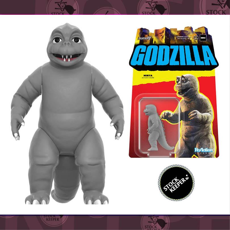 倉庫掌門人 SUPER7 TOHO GODZILLA Minya Minilla 迷你拉 哥吉拉之子 東寶怪獸 吊卡 | 蝦皮購物