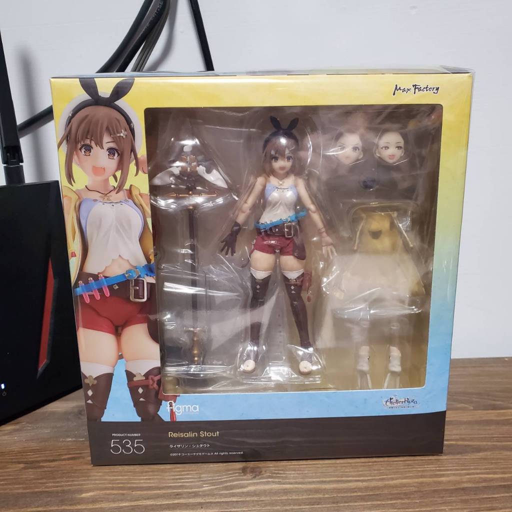 現貨 代理 GSC figma 535 萊莎的鍊金工房 附特典表情 官網限定版 萊莎琳·斯托特 | 蝦皮購物