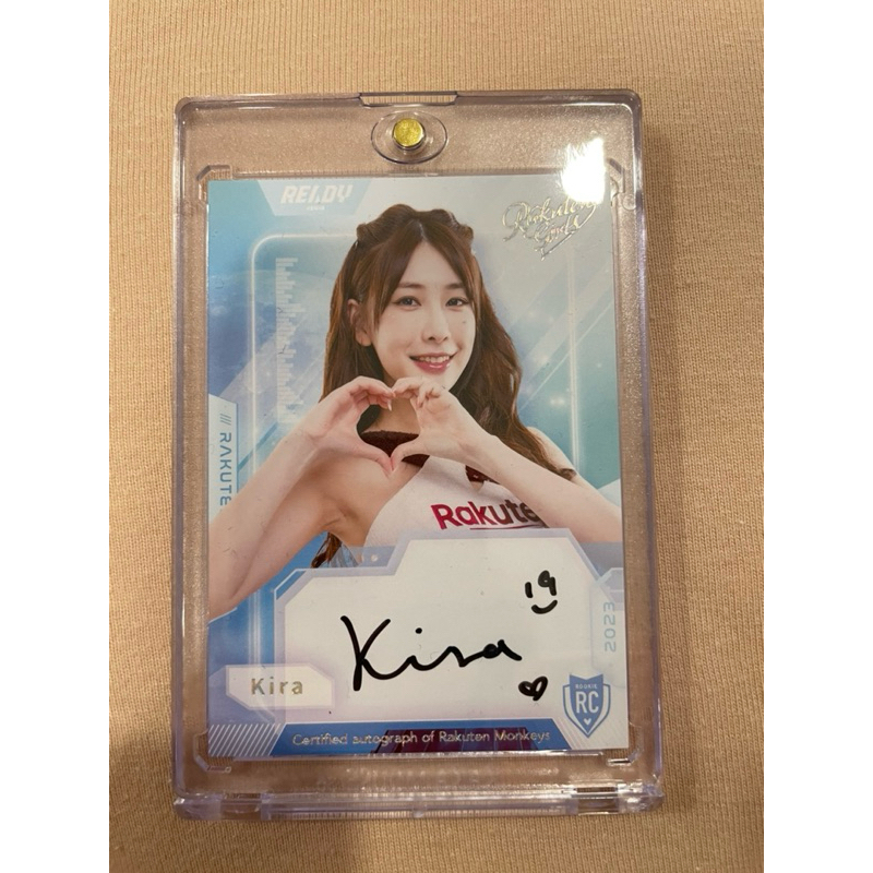 2023 Rakuten girls 樂天女孩 kira 制服 球衣 RC 第一年紀念 簽名 限量卡 限量25張 | 蝦皮購物